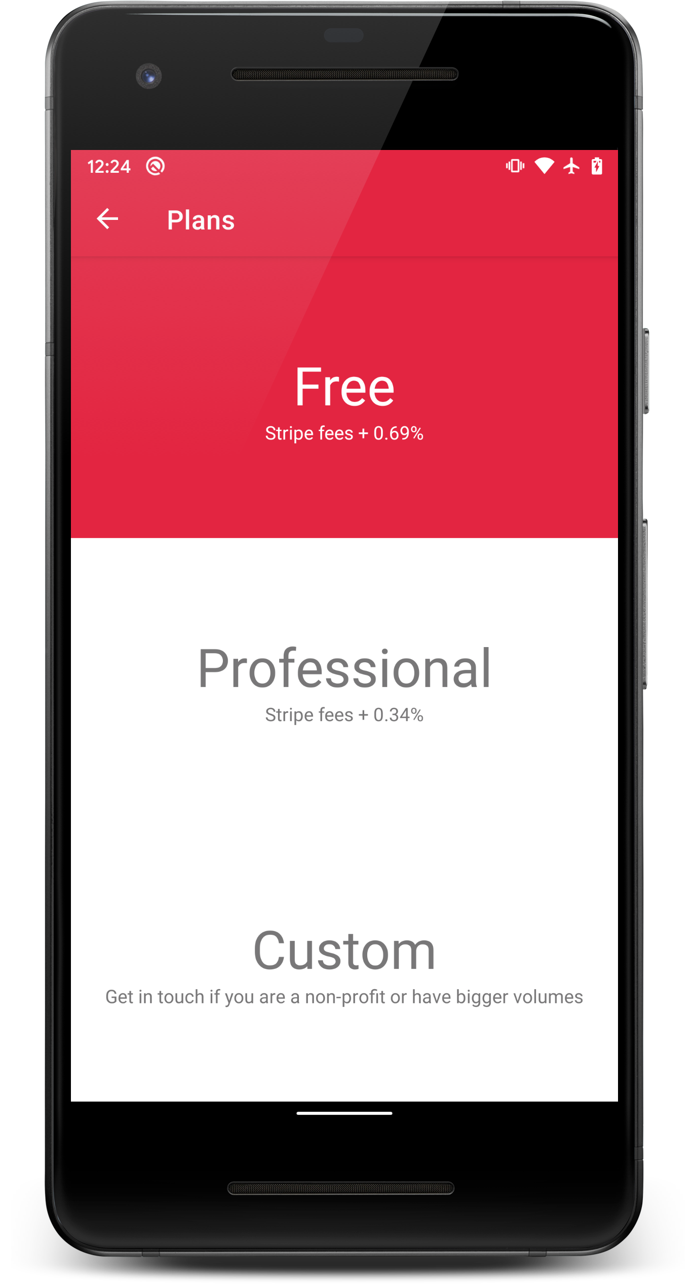 Paid for Stripe - Accept card payments with just your phone
